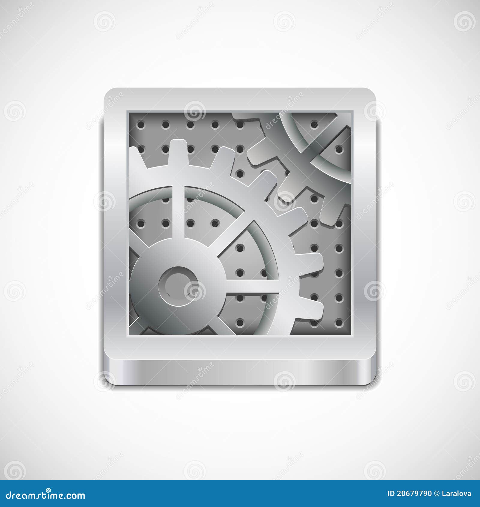 Computer settings icon stock vector. Illustration of applications ...
