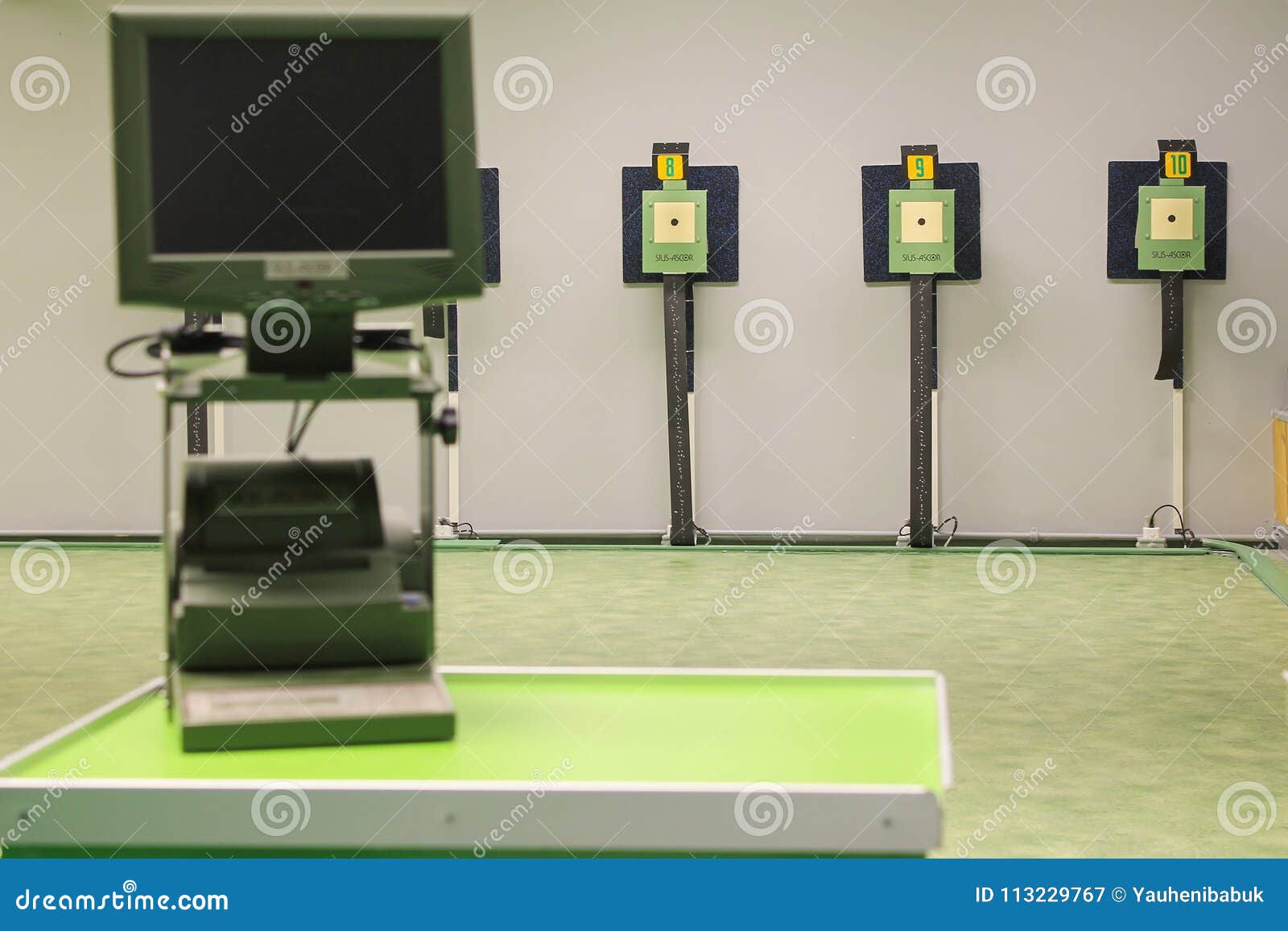 Computer for Shooting in a Dash Editorial Photography - Image of rifle ...