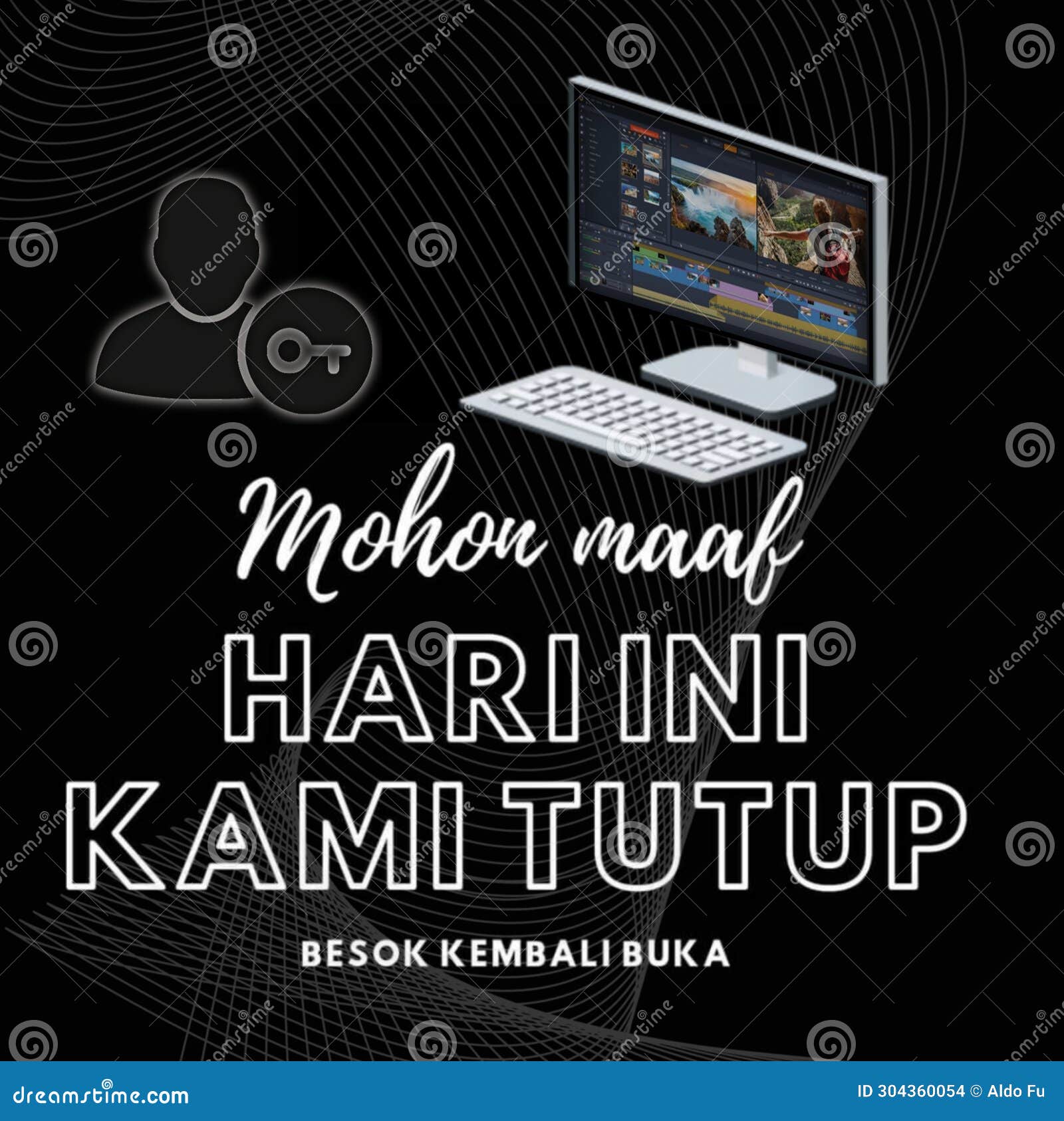 Computer and Software Shop Advertisements Stock Illustration - Illustration of internet ...