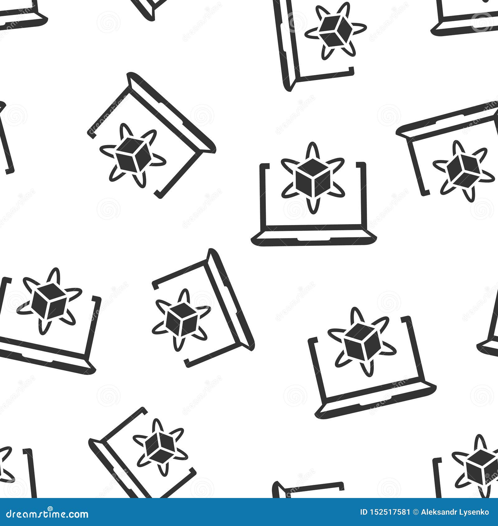 Computer Simulation Icon In Comic Style. Vr Device Vector Cartoon ...