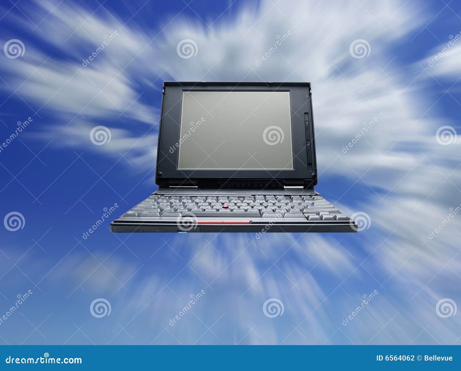 Computer and sky stock photo. Image of generated, cloudscape - 6564062