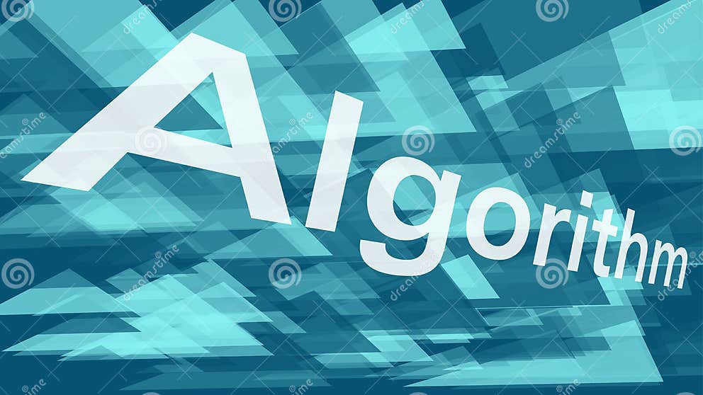 Computer Software Algorithm, Presentation Triangle Shapes, Abstract ...