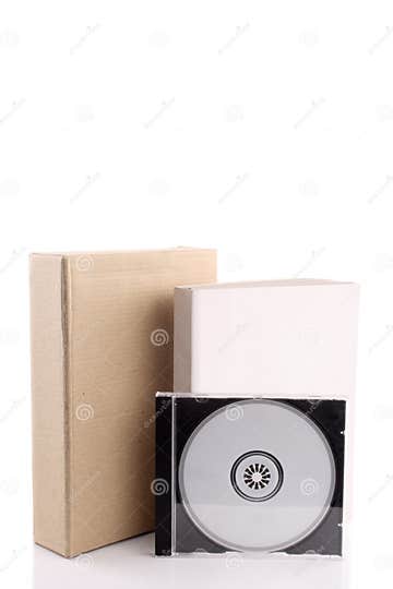 Computer Software Box and Manual Stock Photo - Image of case, cardboard ...