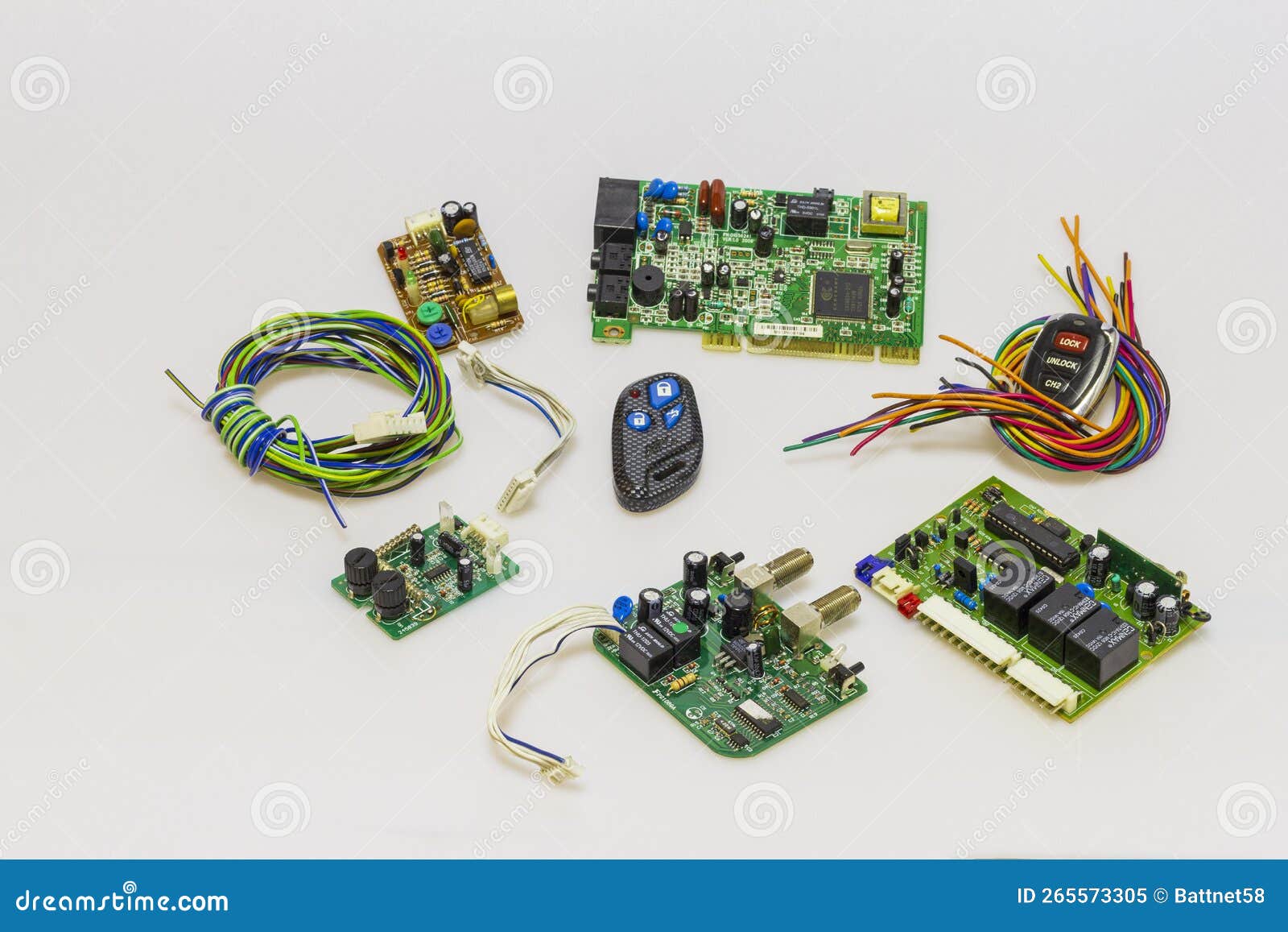 Computer Spare Parts, Printed Circuit Boards, Nodes and Connecting ... Computer Spare Parts, Printed Circuit Boards, Nodes and Connecting ...