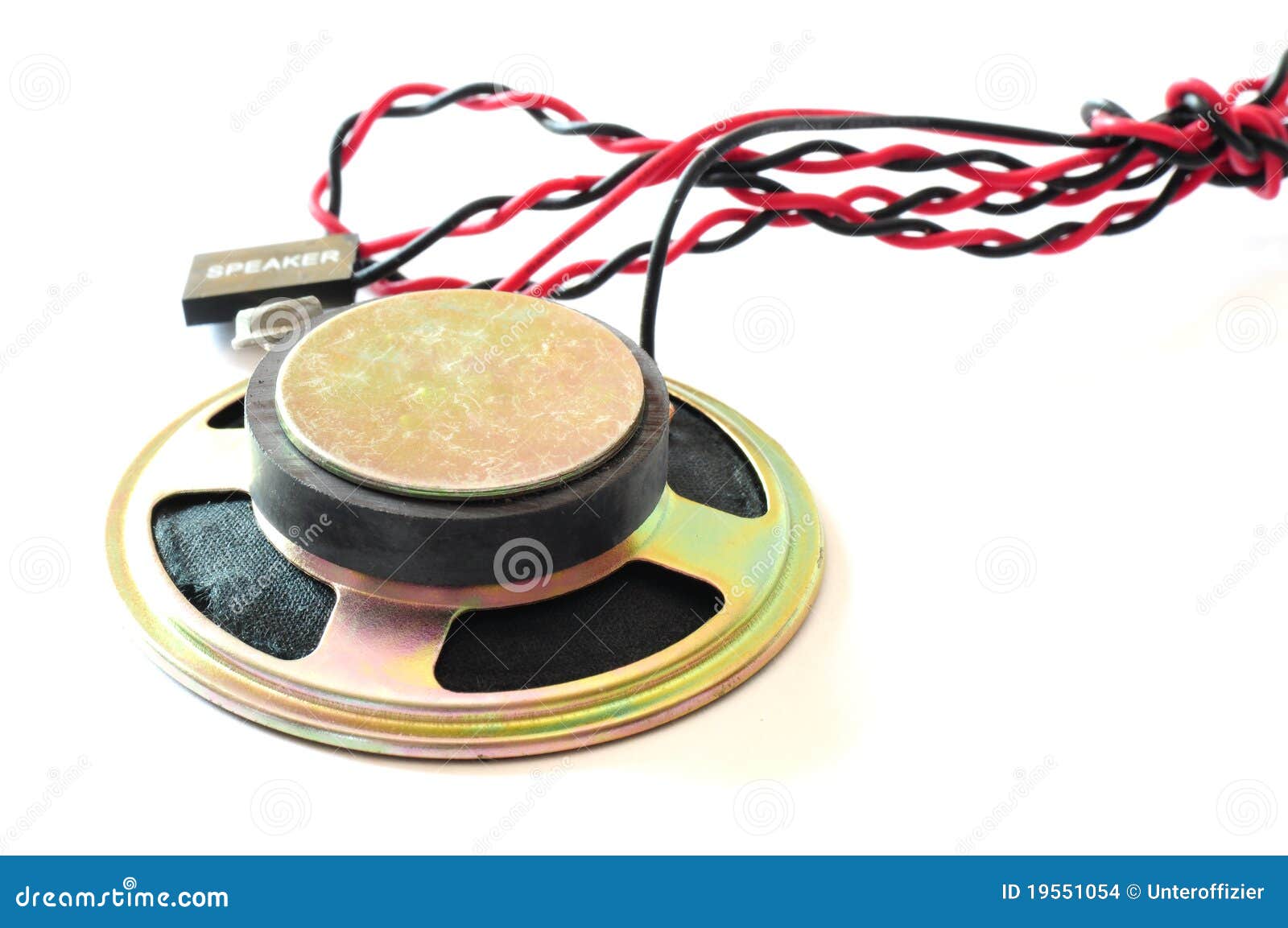 Computer Speaker stock photo. Image of electricity, header - 19551054