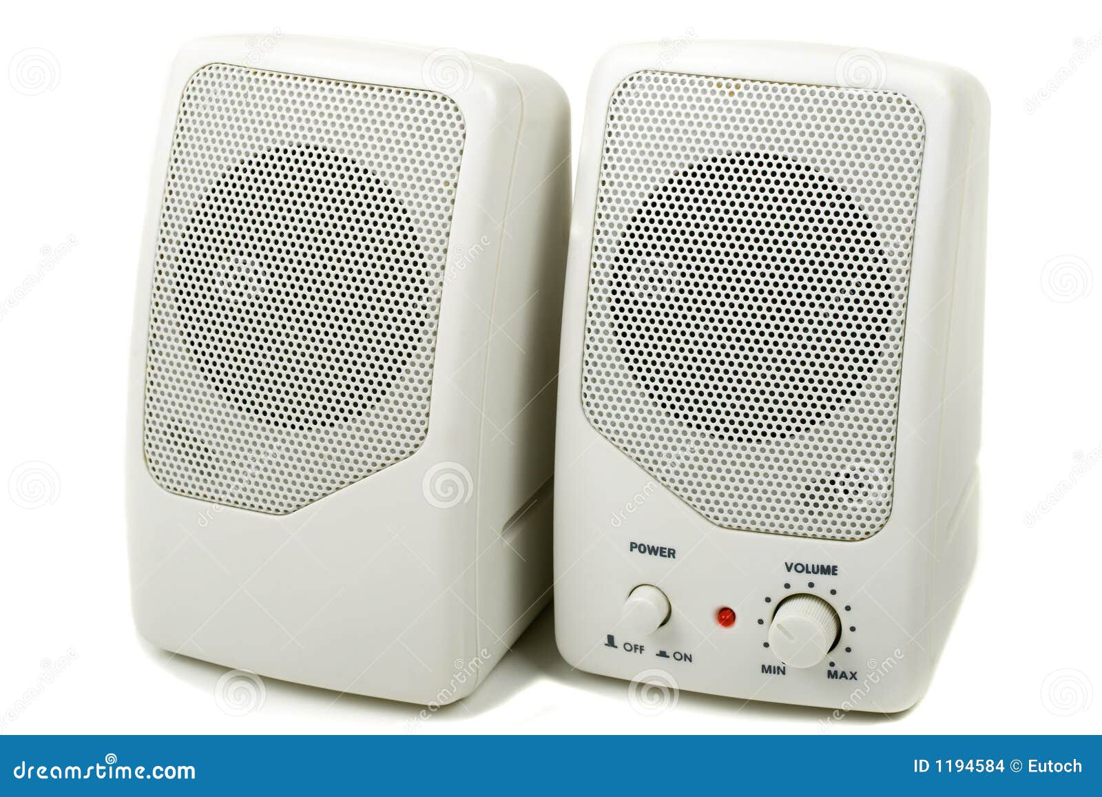 Computer Speakers stock photo. Image of scale, indicator - 1194584