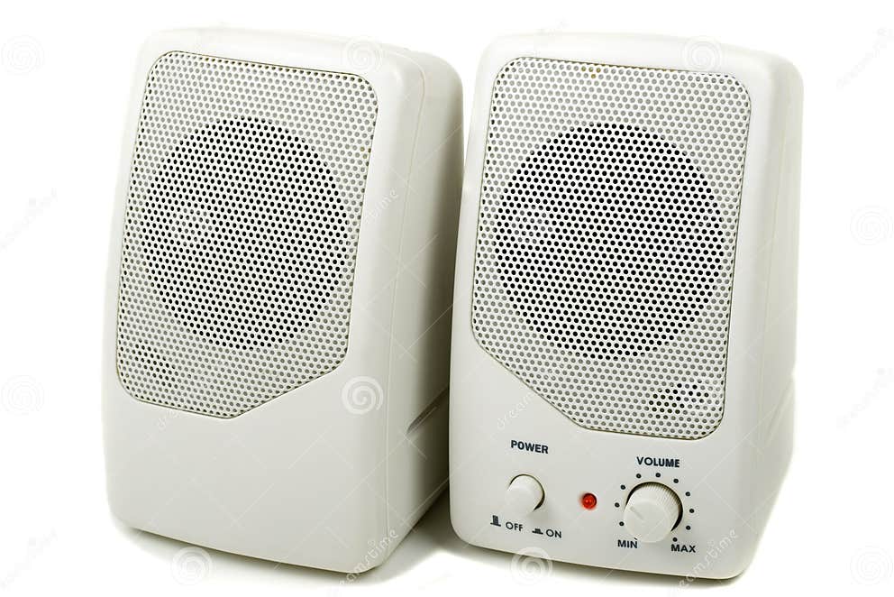 Computer Speakers stock photo. Image of scale, indicator - 1194584