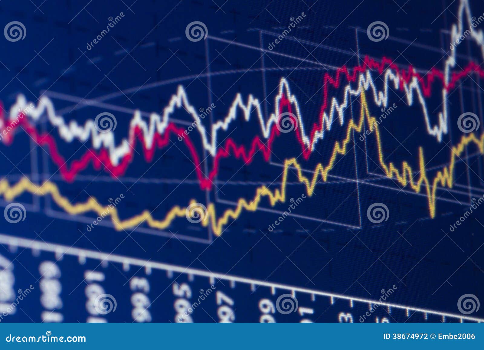Computer Stock Data stock photo. Image of analysis, economic - 38674972