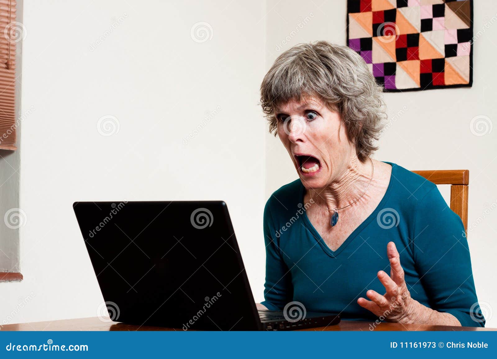 Computer stress stock image. Image of pensioner, disaster - 11161973