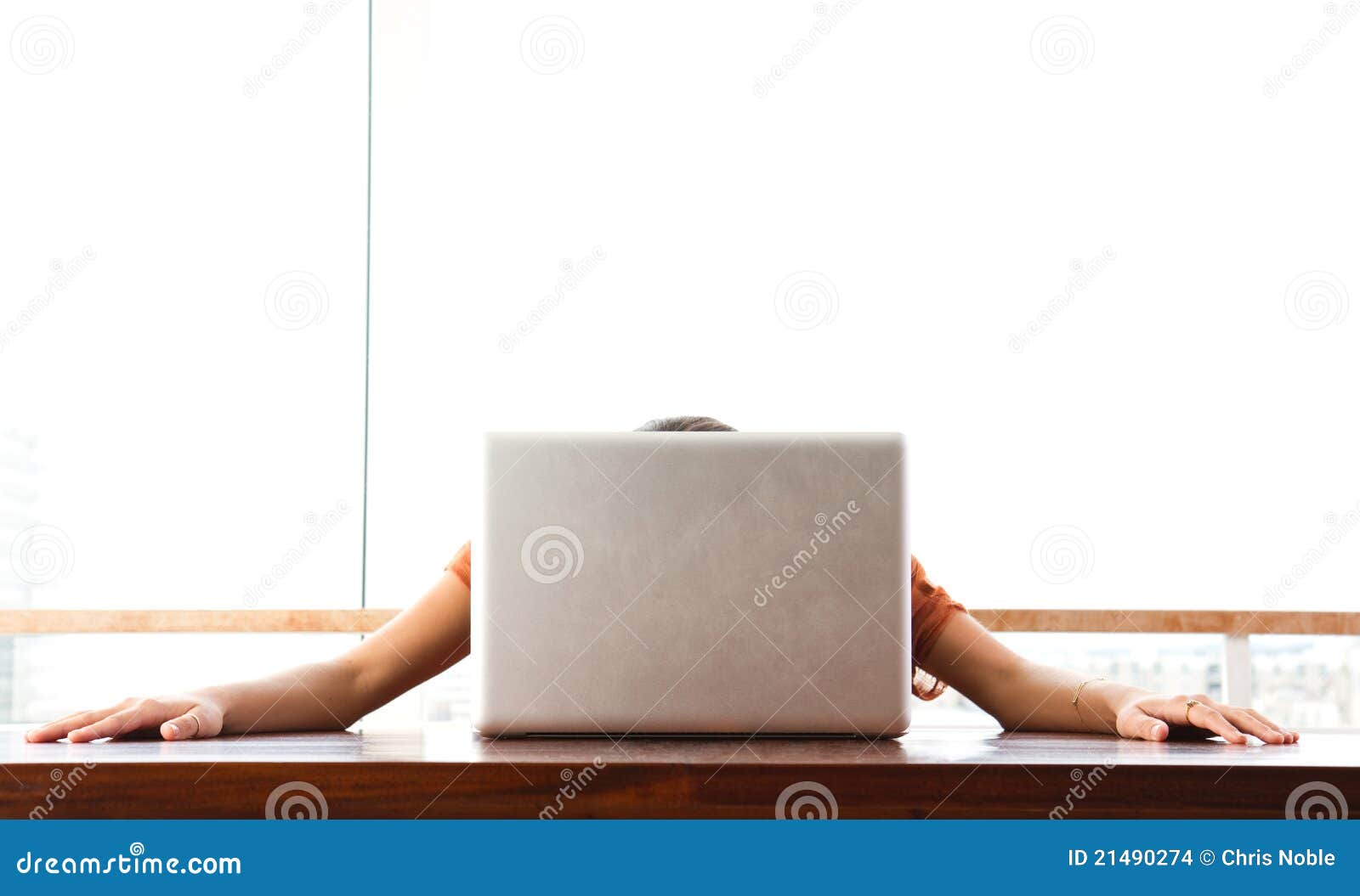 Computer stress stock photo. Image of upset, laptop, desk - 21490274