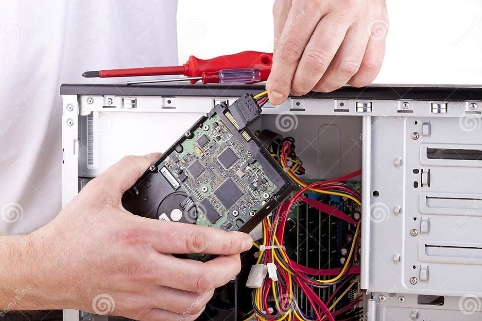 Computer support engineer stock photo. Image of expertise - 20830308