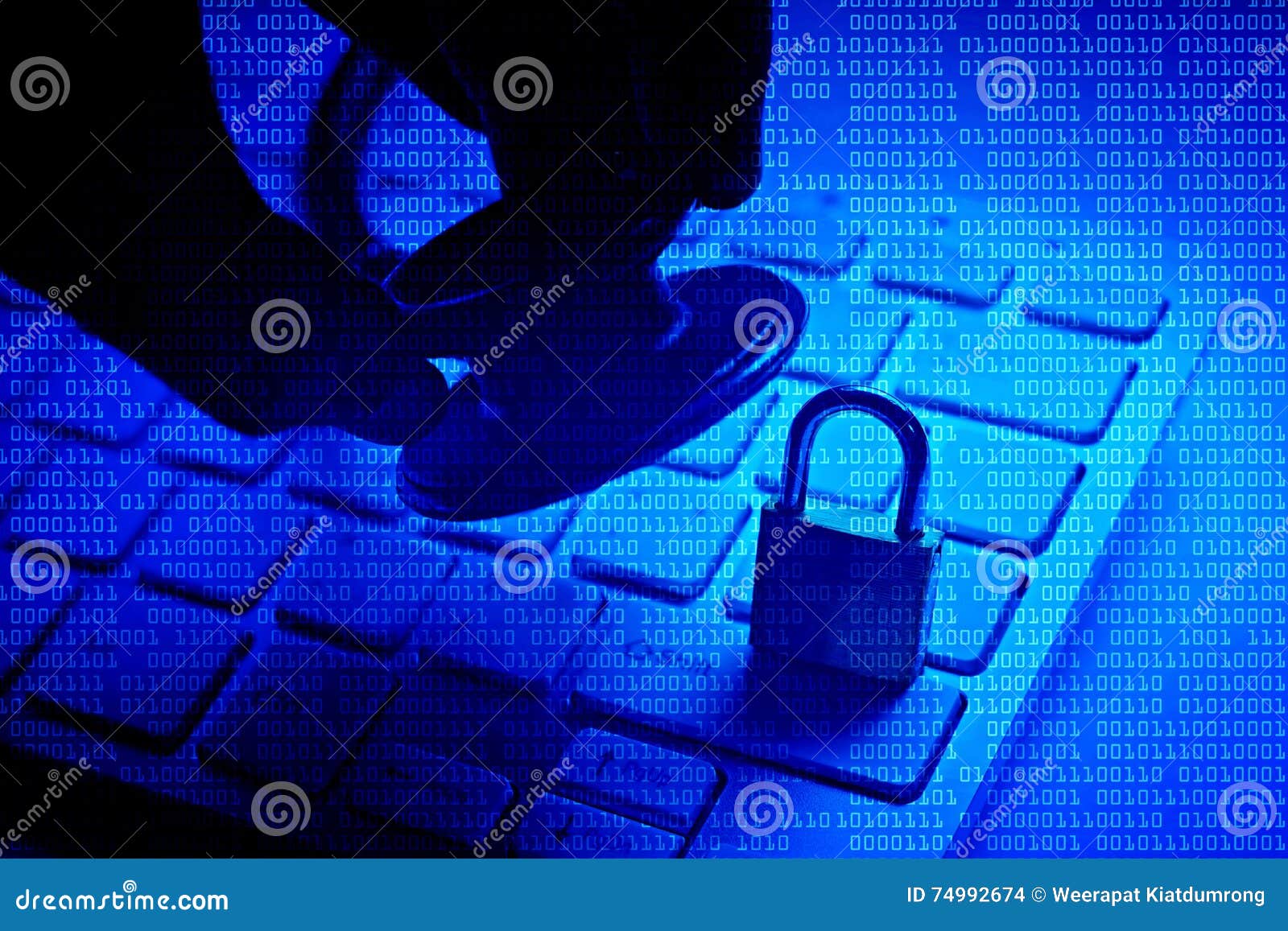 Computer system check stock photo. Image of hand, listen - 74992674