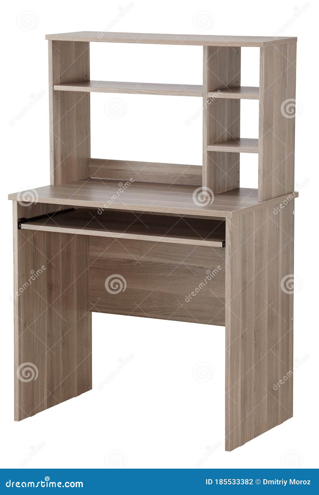 Computer table isolated stock photo. Image of path, lock - 185533382