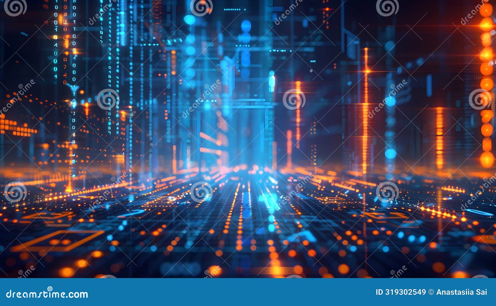 Computer Technology Background Stock Image - Image of future, internet ...