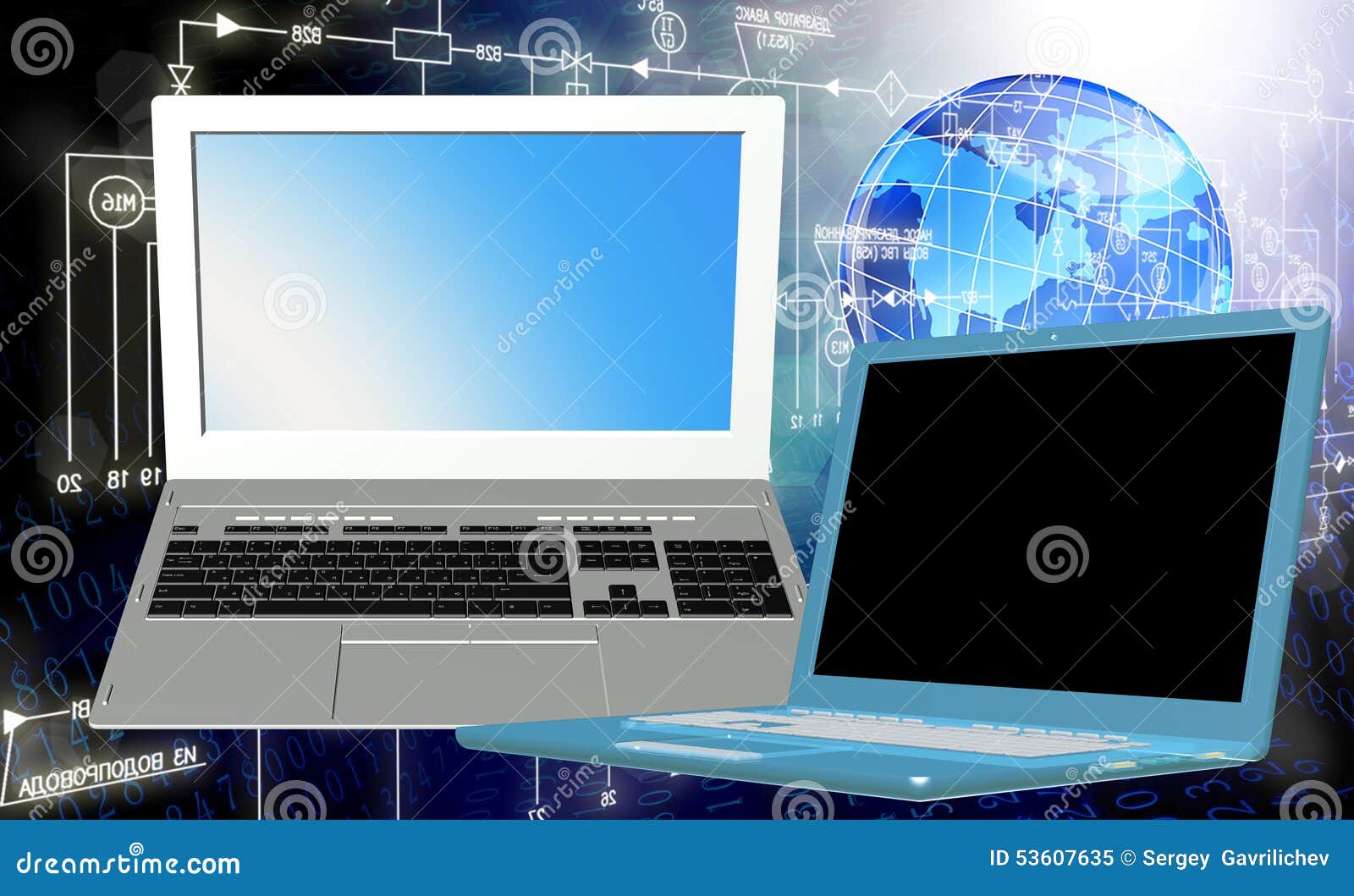 Computer technology stock image. Image of future, media - 53607635