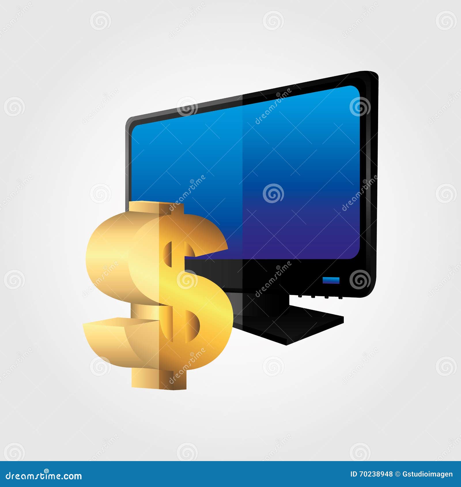 Computer technology design stock illustration. Illustration of modern ...