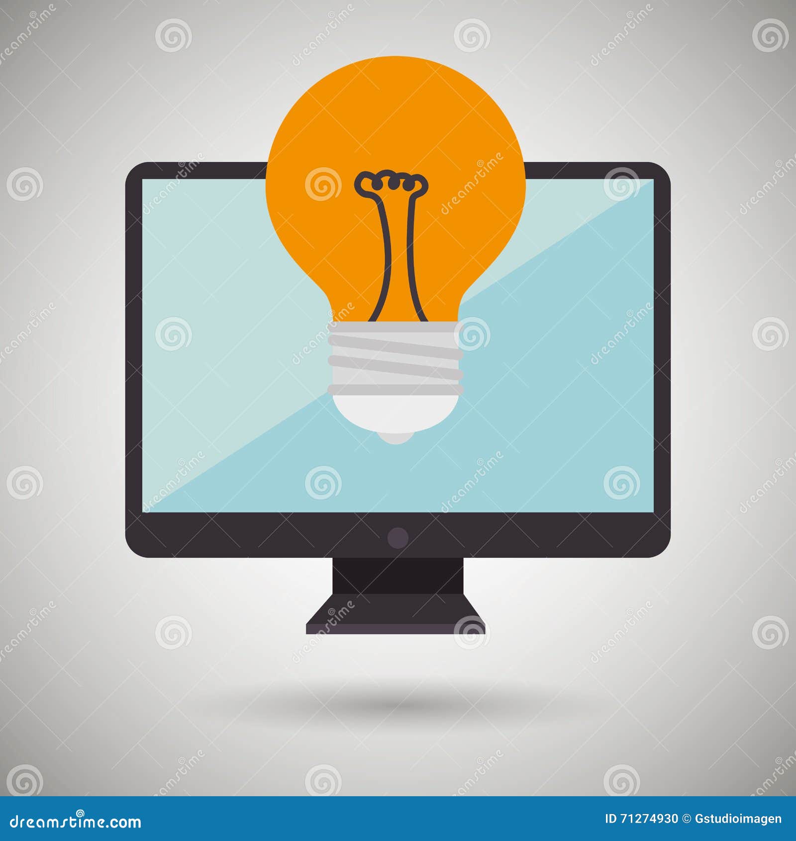 Computer technology design stock illustration. Illustration of isolated ...