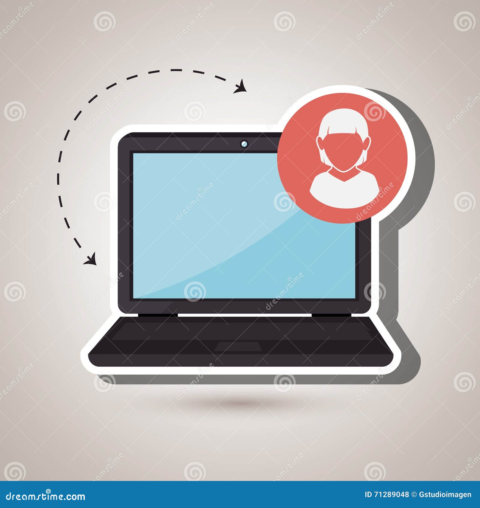 Computer technology design stock illustration. Illustration of sign ...