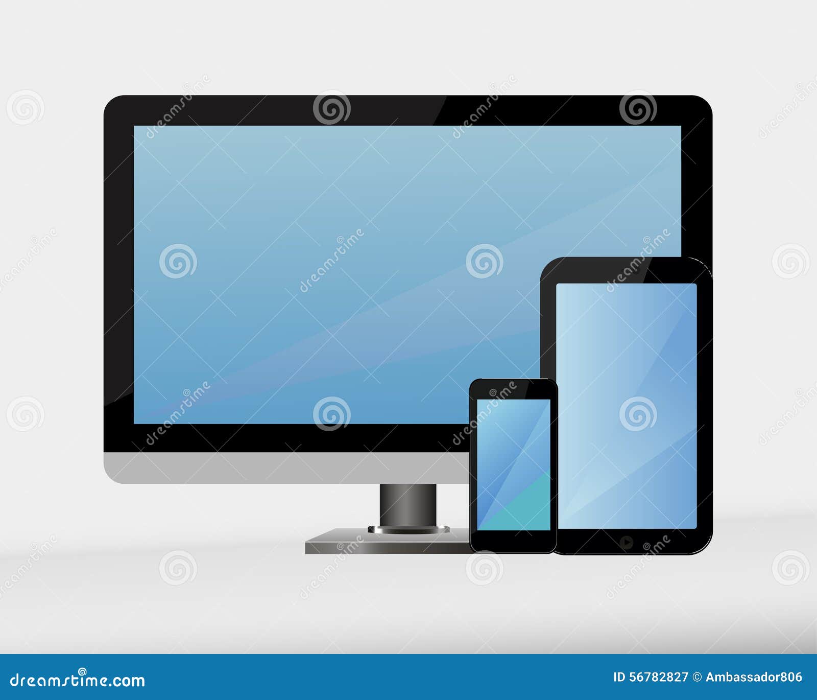Computer technology stock vector. Illustration of frame - 56782827