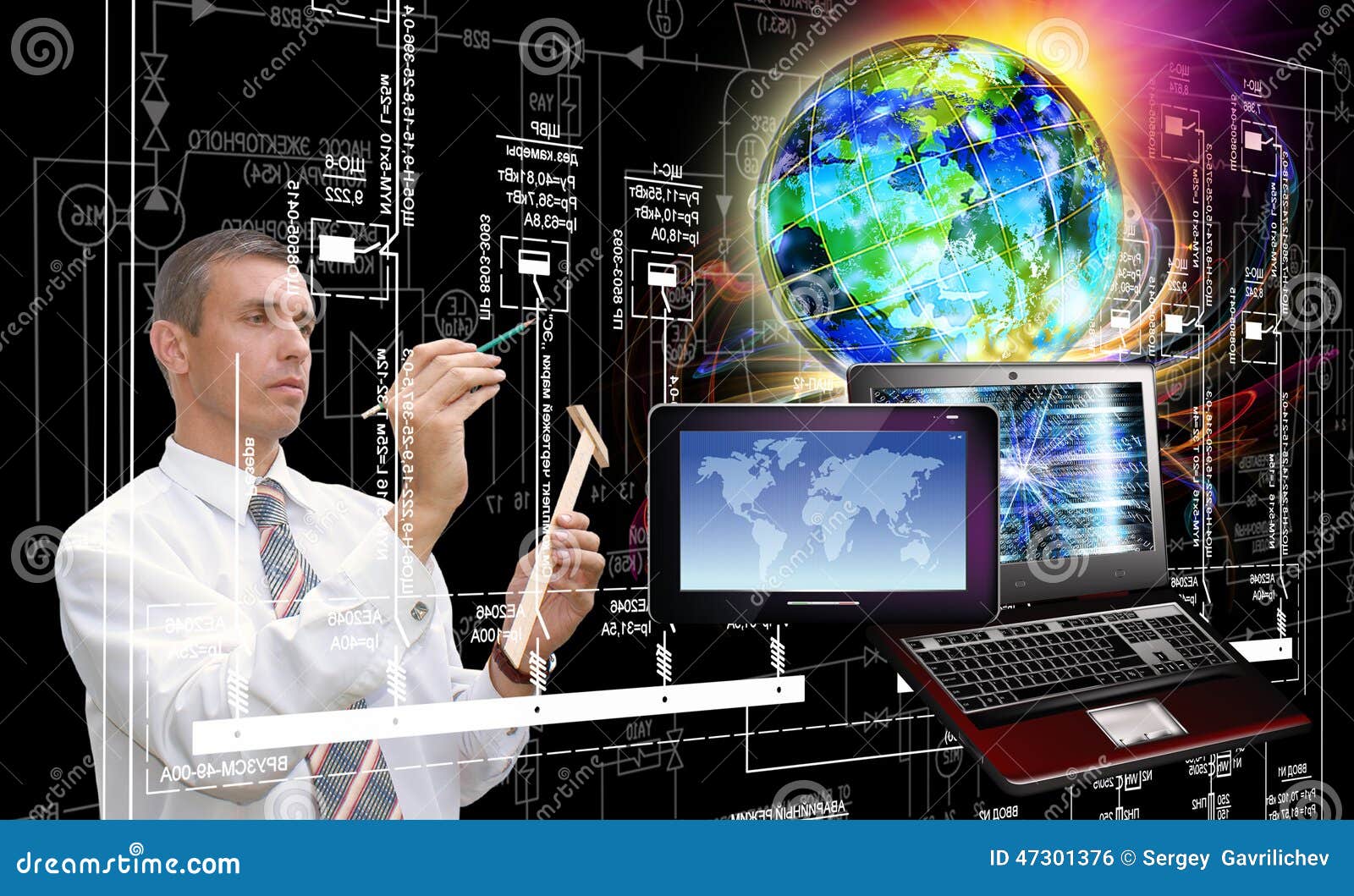 Computer Technology.Generation New Computer Technology Stock Photo ... Computer Technology.Generation New Computer Technology Stock Photo ...
