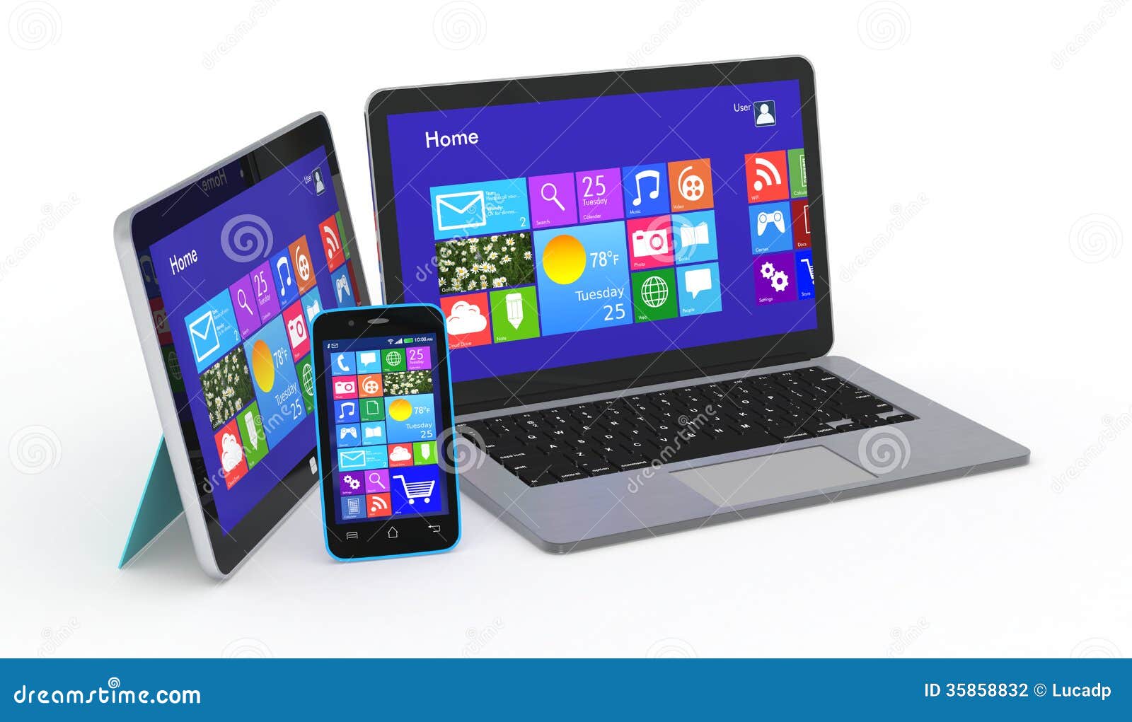 Computer technology stock illustration. Illustration of internet - 35858832