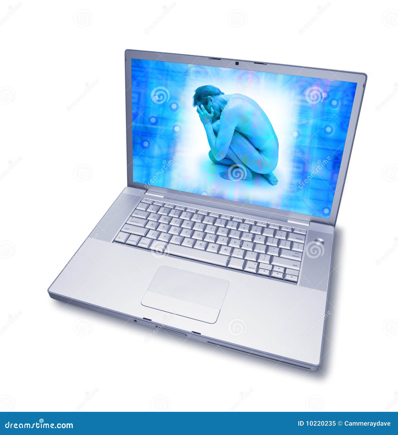 Computer Technology Overload Information Collect Collection Stock Image ...
