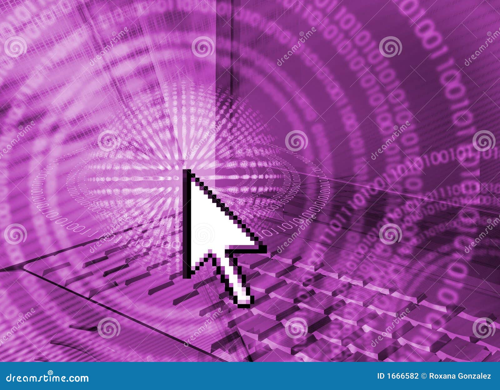 It Computer Technology - Purple Stock Illustration - Illustration of ...