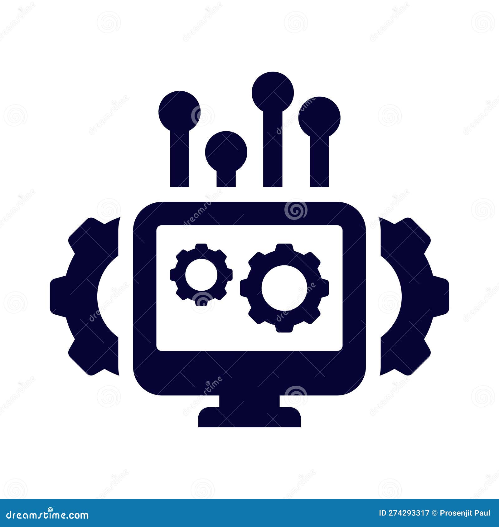Computer, Technology, Setting, Gear, Computer Technology Icon Stock ...