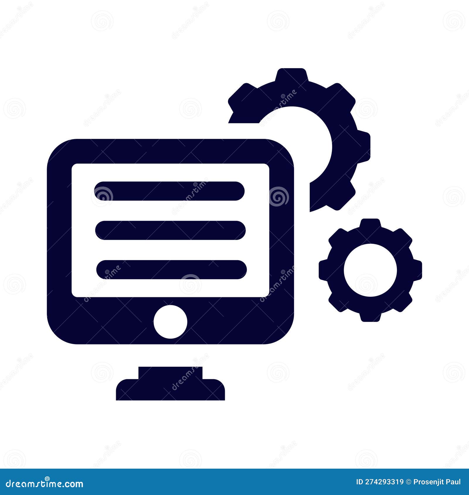 Computer, Technology, Setting, Gear, Computer Technology Icon Stock ...