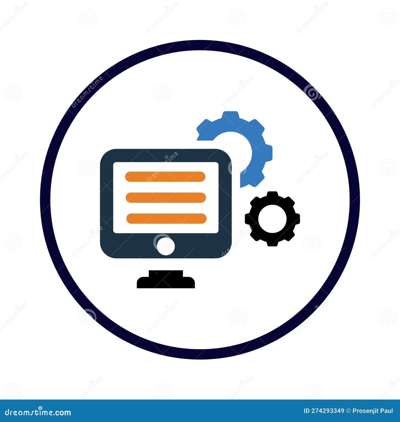 Computer, Technology, Setting, Gear, Computer Technology Icon Stock ...