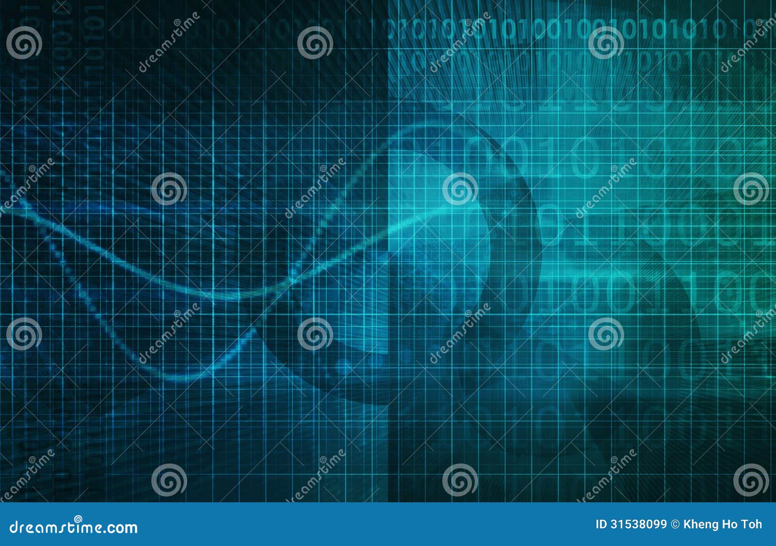 Computer Technology stock illustration. Illustration of exploding ...
