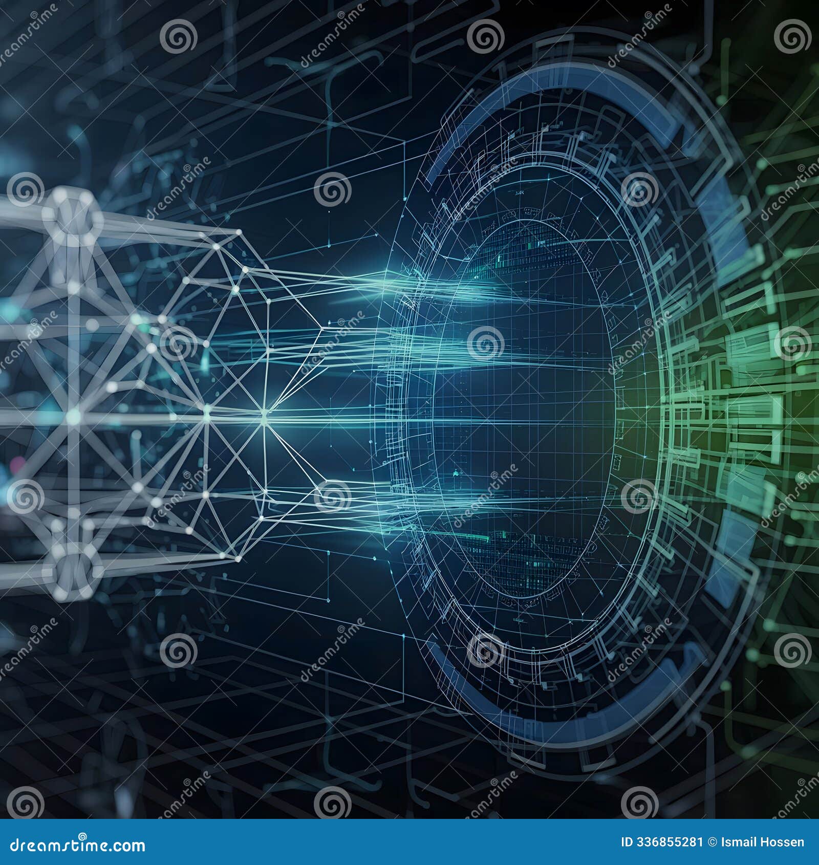 Computer Technology Visualizations of Data & Network Infrastructure ...