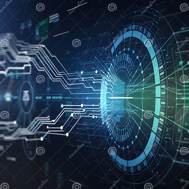 Computer Technology Visualizations of Data & Network Infrastructure ...