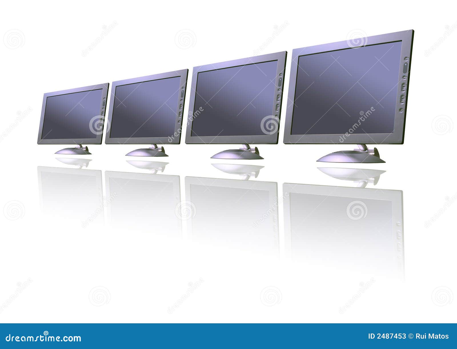 Monitors Stock Photography | CartoonDealer.com #4036574