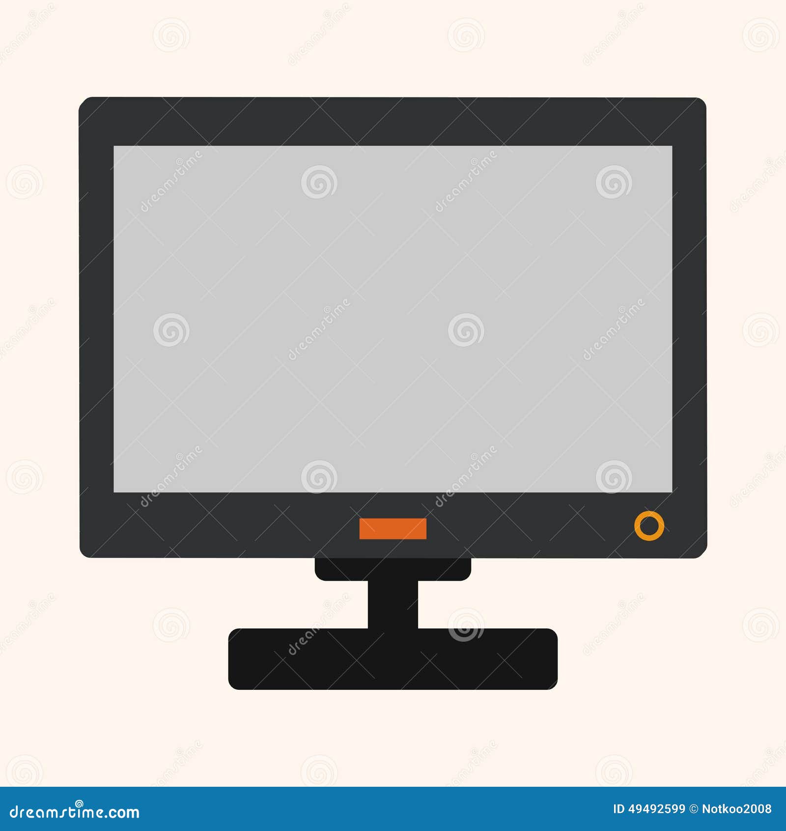 Computer Theme Computer Elements Vector Stock Vector - Illustration of ...