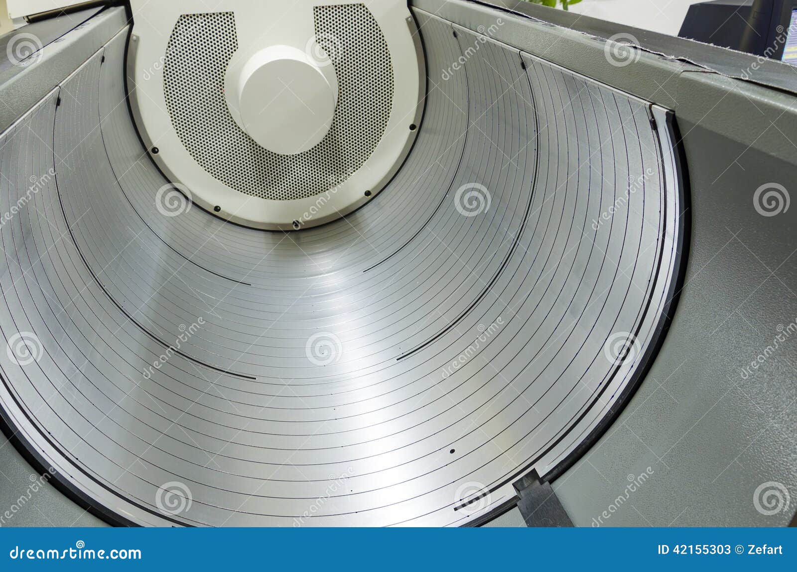 Computer to plate drum stock image. Image of machine - 42155303