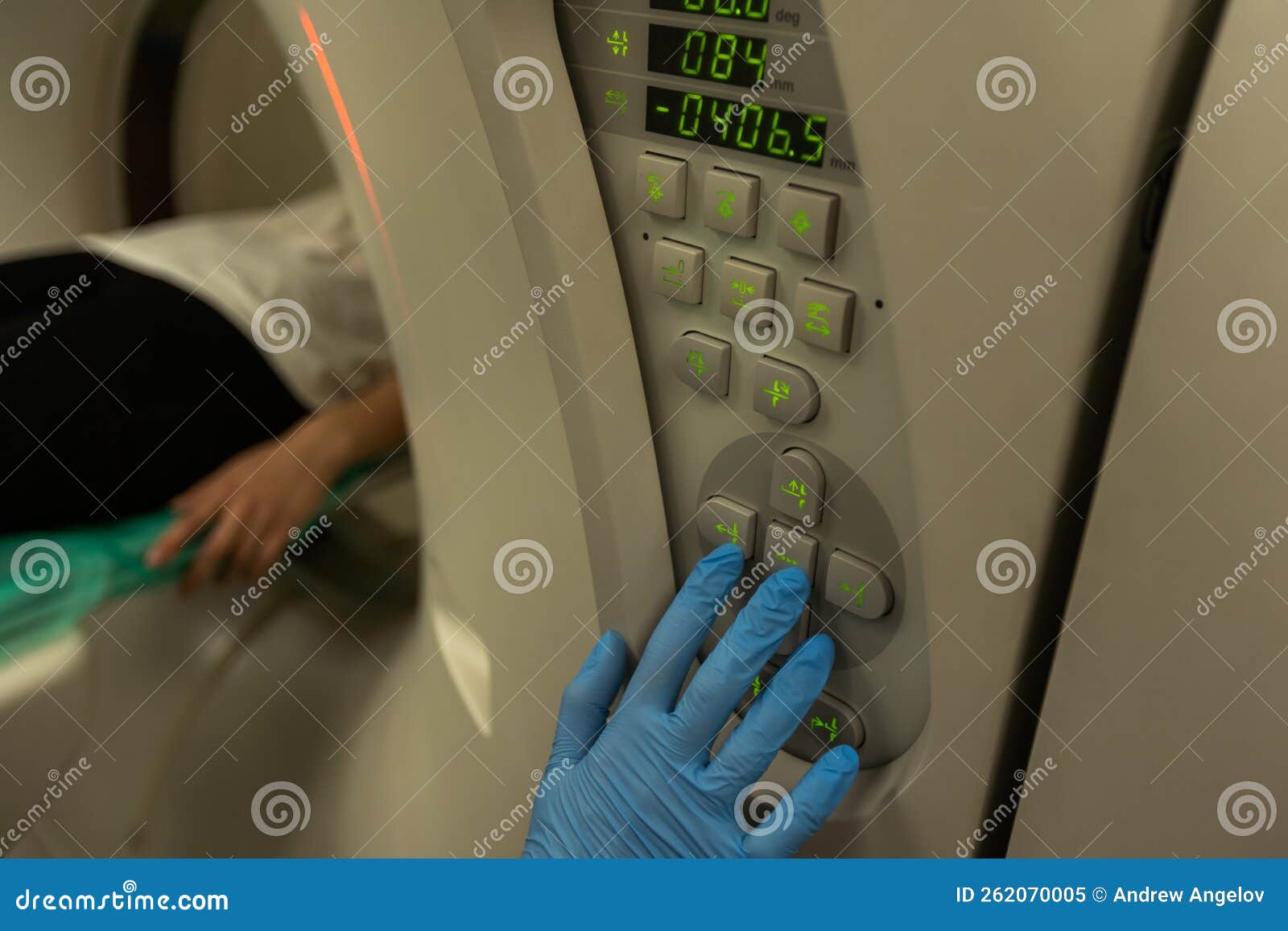 Computer Tomograph, Computer Tomography Control Panel Stock Image ...