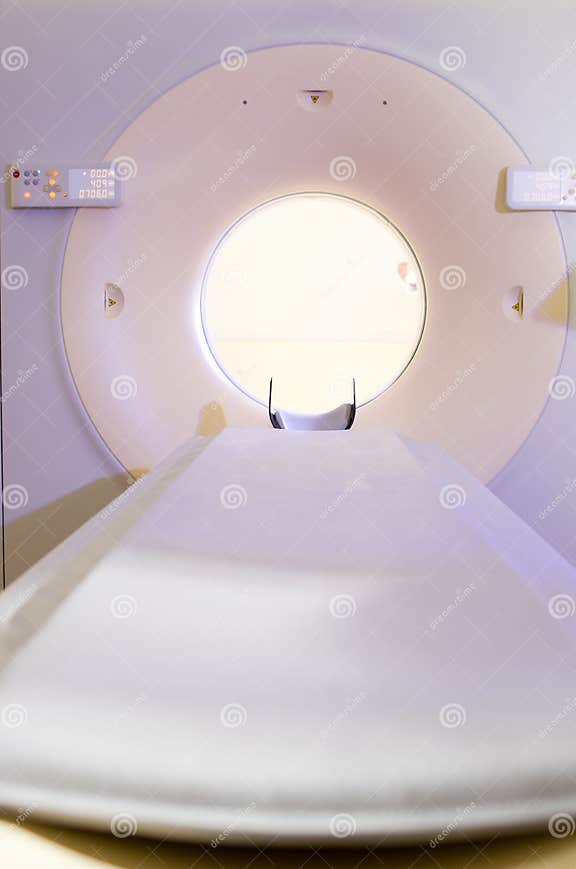 Computer Tomography Diagnostic Machine Stock Image - Image of examining ...