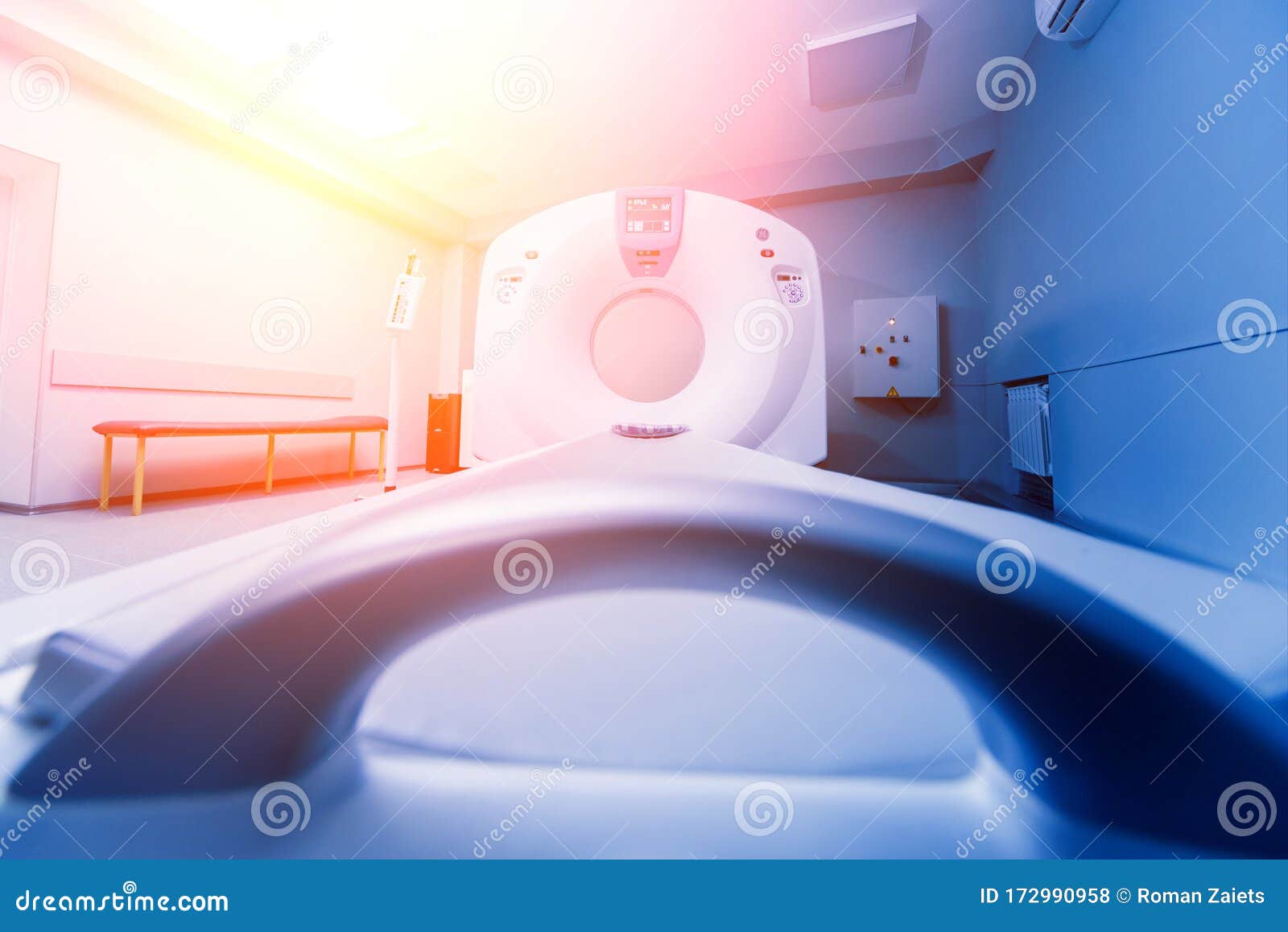 Computer Tomography Diagnostics in Medical Center. Stock Photo - Image ...