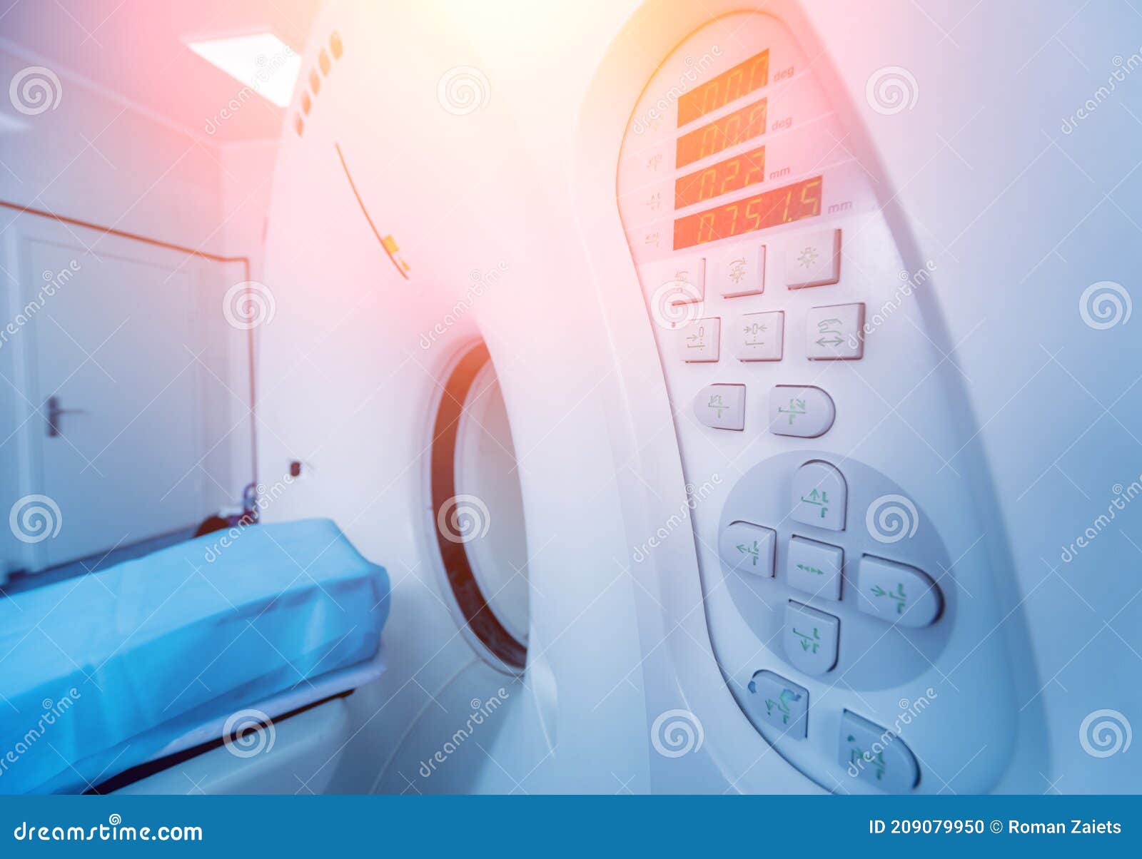 Computer Tomography Diagnostics in Modern Medical Center Stock Photo ...