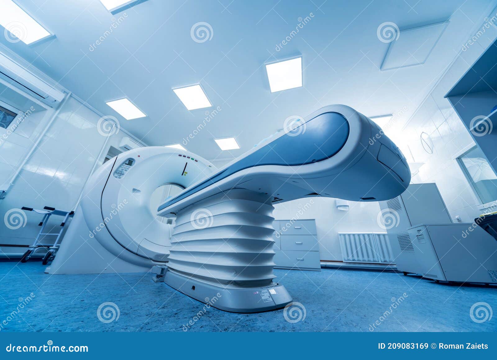 Computer Tomography Diagnostics in Modern Medical Center Stock Image ...