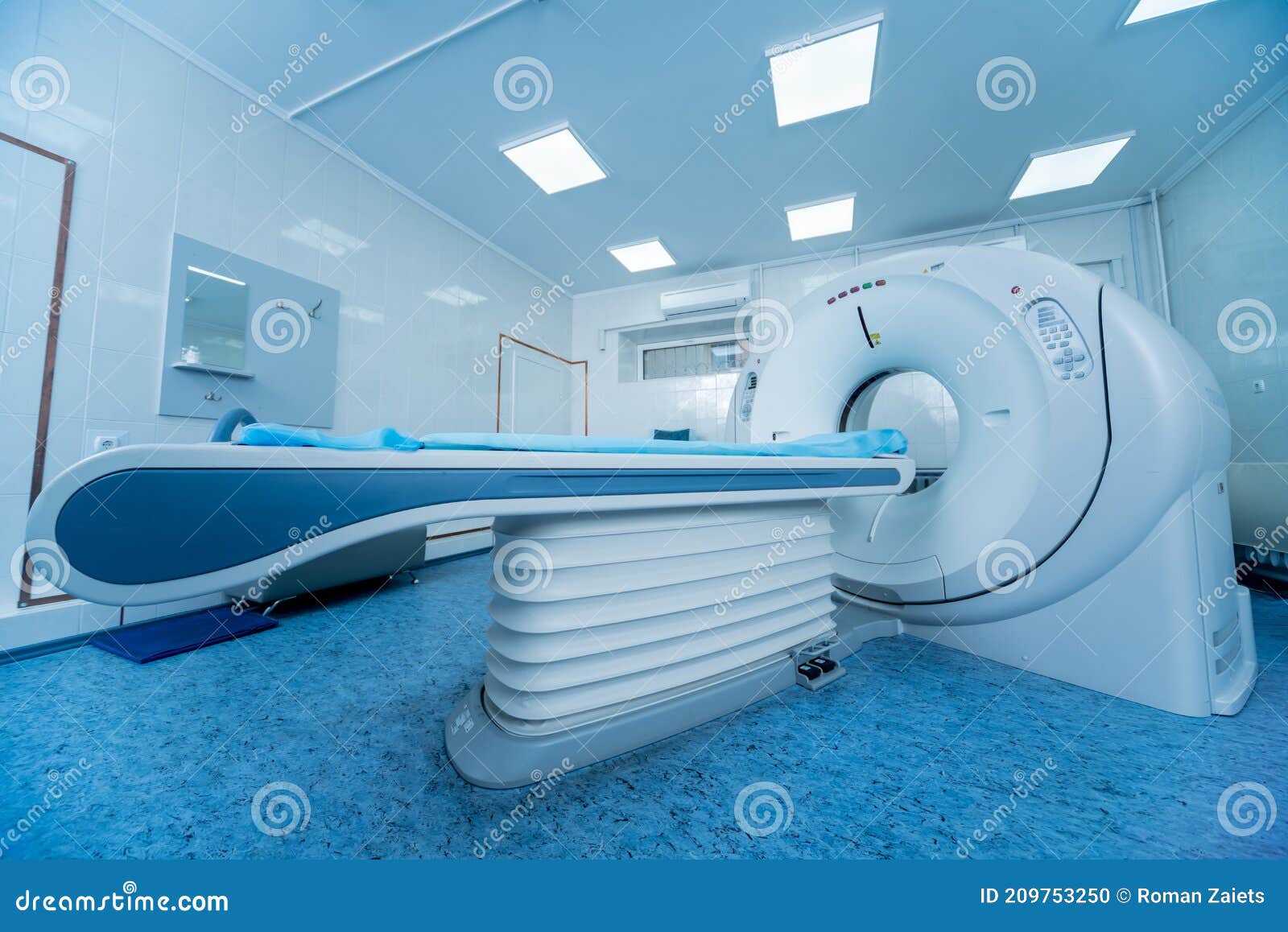 Computer Tomography Diagnostics in Modern Medical Center Stock Photo ...