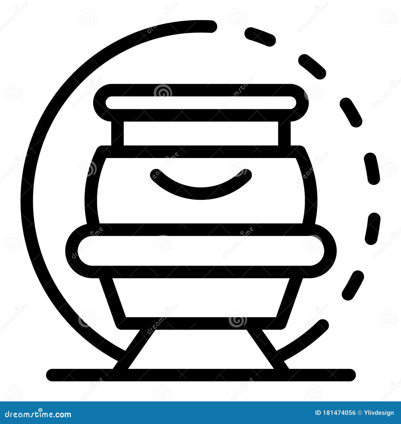 Computer Tomography Icon, Outline Style Stock Vector - Illustration of ...