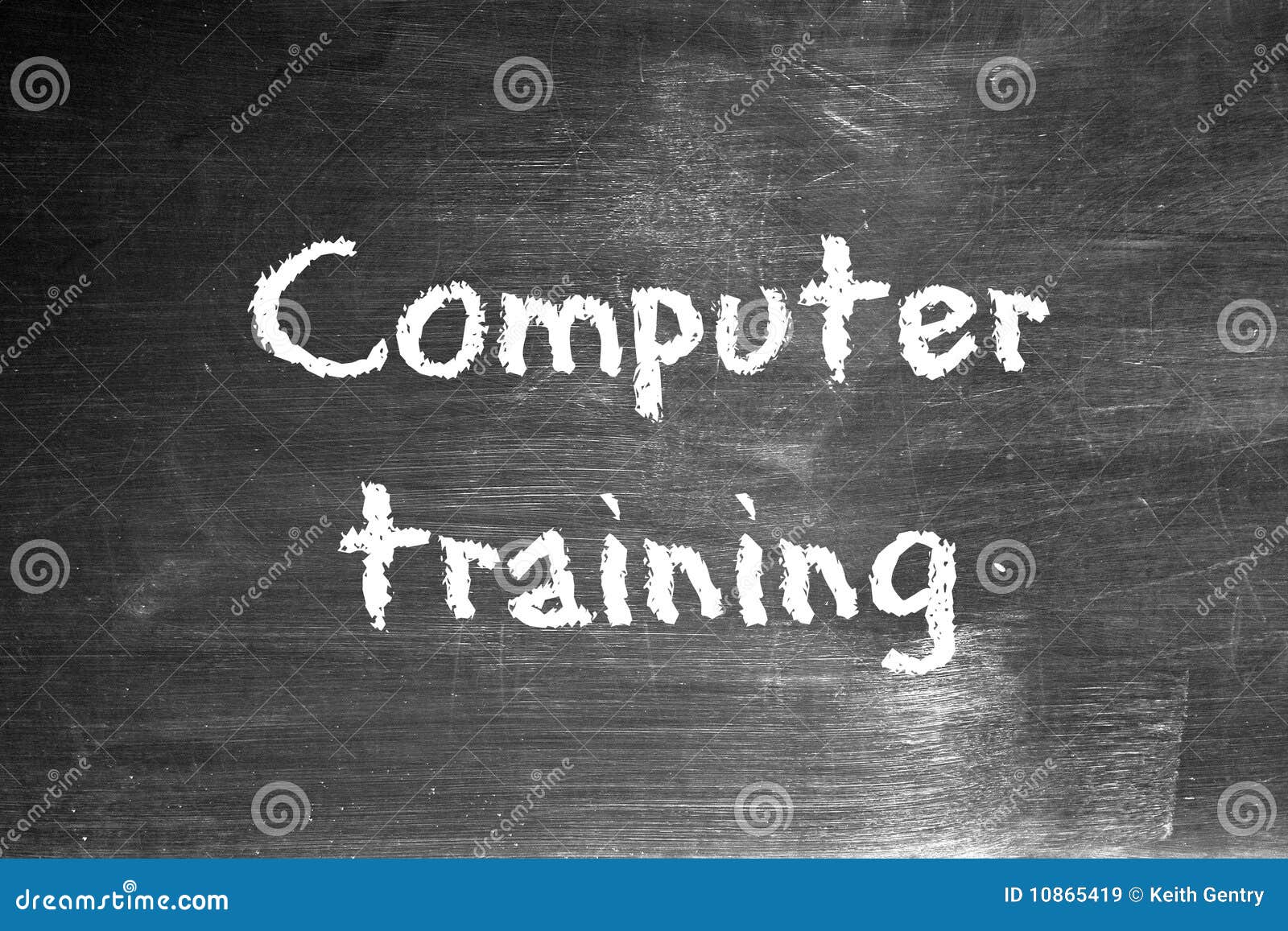 Computer training stock illustration. Illustration of writing - 10865419