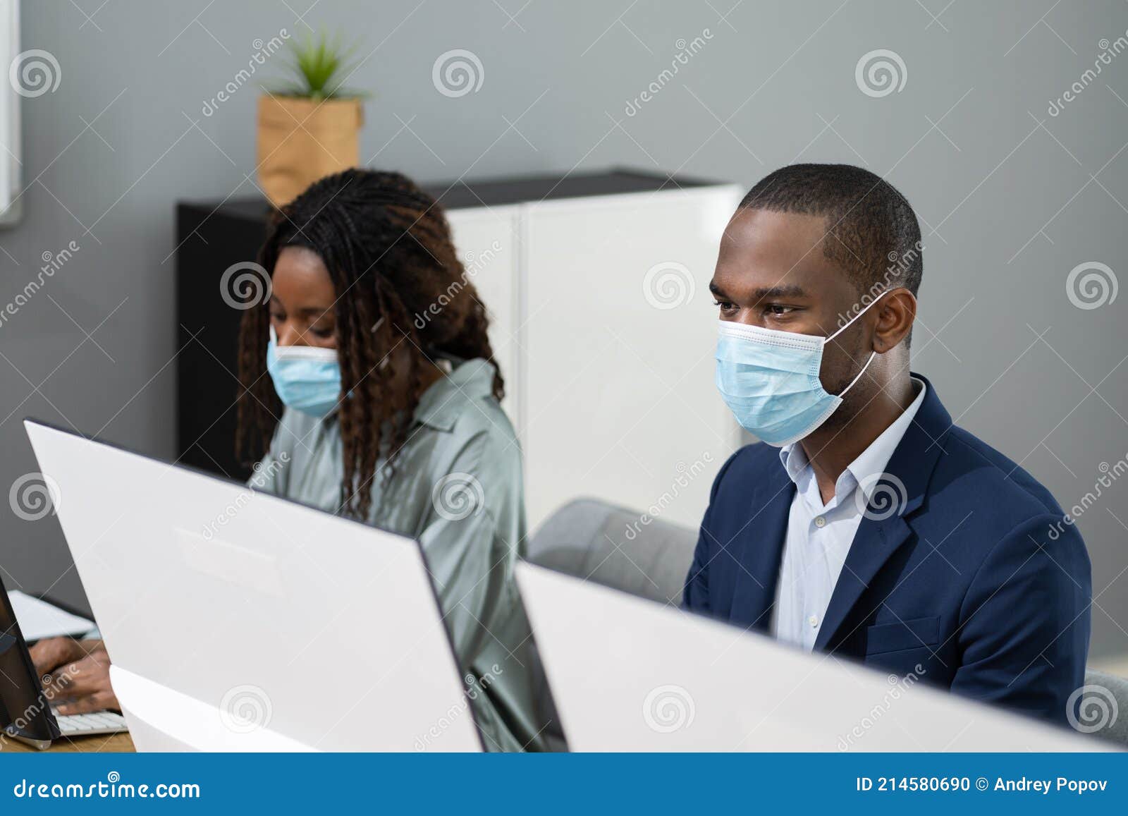 Computer Training Classroom Stock Photo - Image of face, medical: 214580690