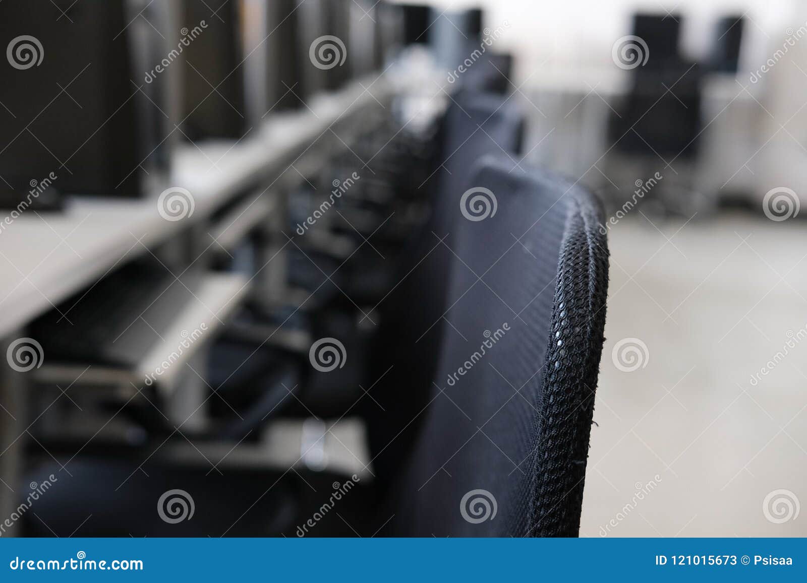 Computer Training Room. Lab Classroom in College. Stock Image - Image ...