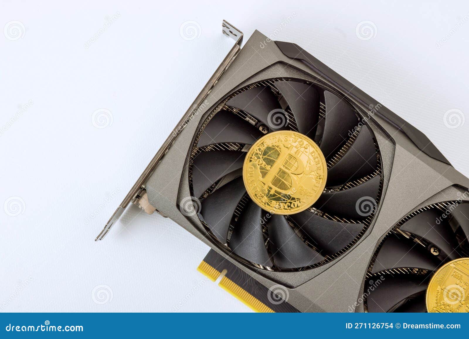 Computer Graphic Video Card for Mining Crypto Currency of Bitcoins ...