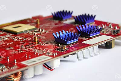Computer video card stock photo. Image of radiator, radiators - 6019998