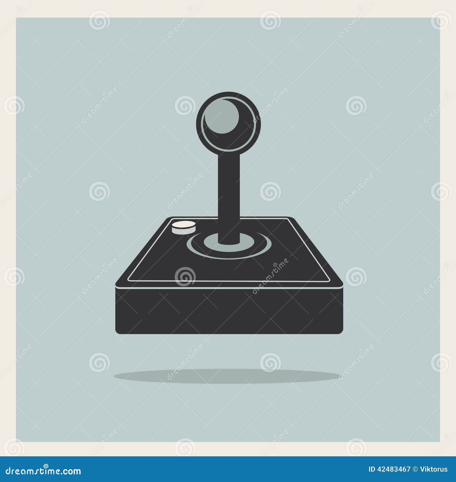 Arcade Joystick Vector