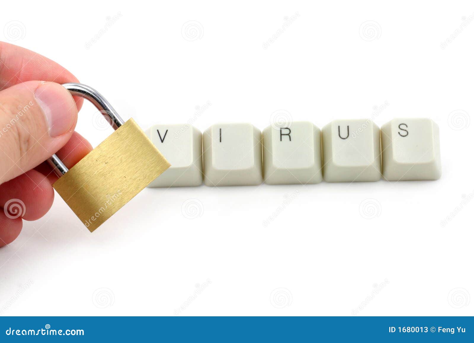 Computer virus stock image. Image of locked, protect, keyboard - 1680013